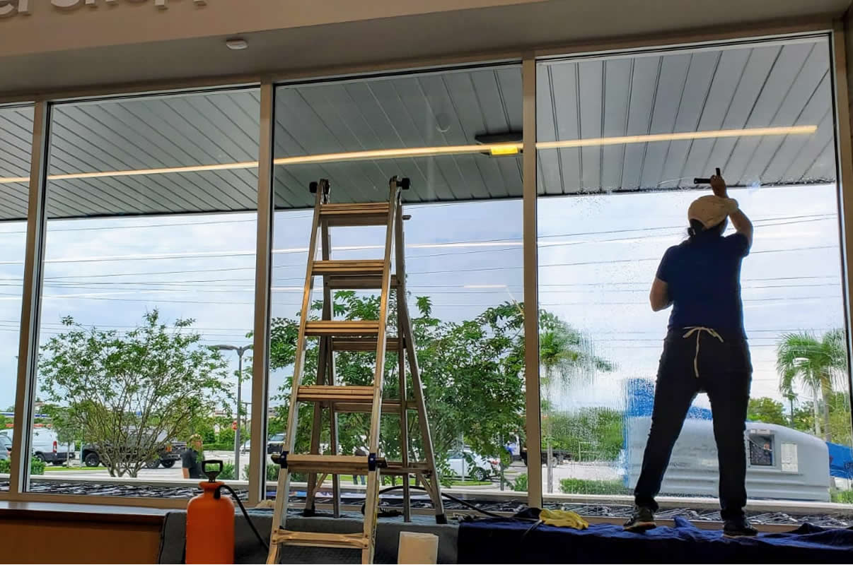 Enhance your commercial space with window tinting solutions